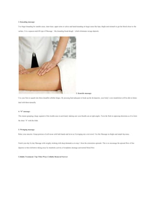 Cellulite Treatments | PDF