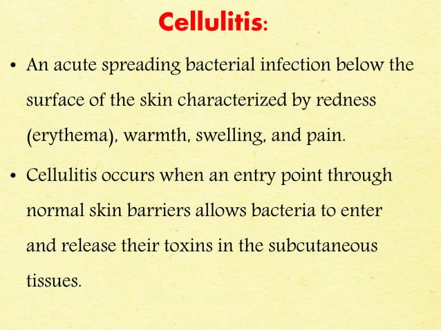 Cellulitis | PPTX