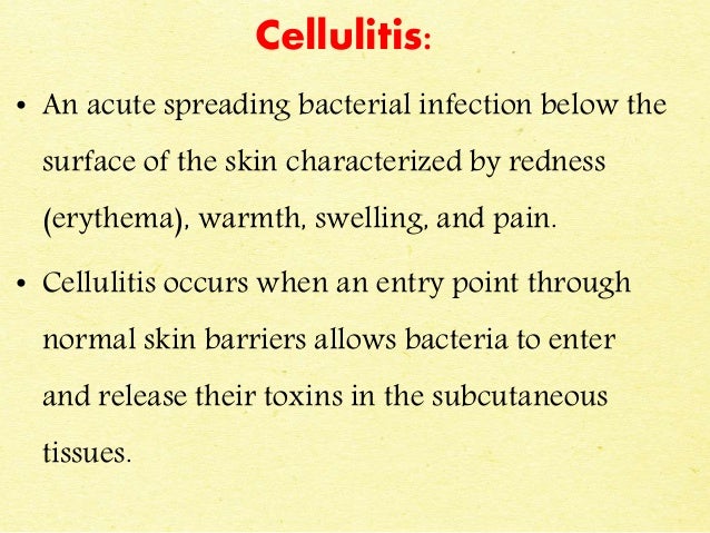 Cellulitis