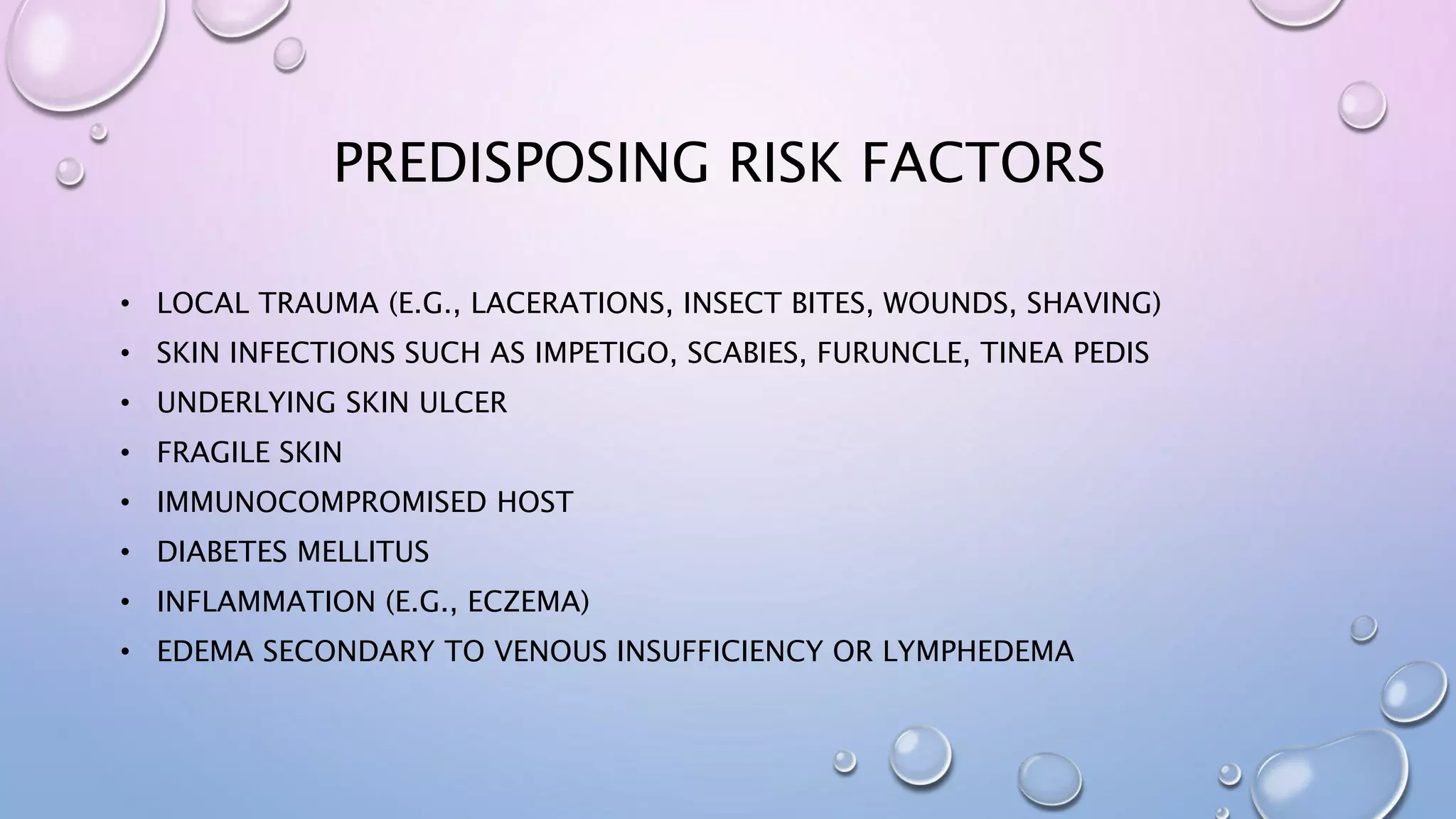 Cellulitis | PPTX | Skin and Dermatology | Diseases and Conditions