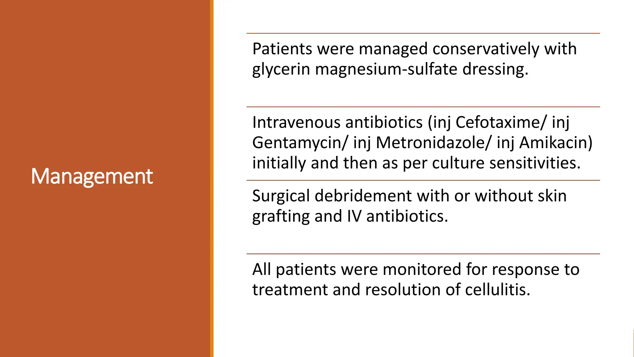Cellulitis- Causes, Diagnosis and its Management. | PPTX