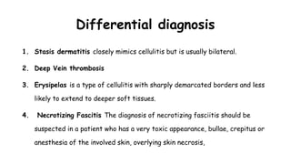 CELLULITIS. Presentation for students of new generation | PPTX