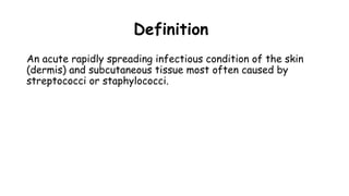CELLULITIS. Presentation for students of new generation | PPTX