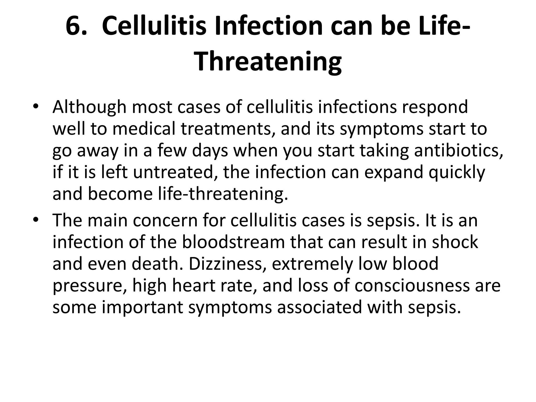 cellulitis causes,symptoms and treatment at safe health center in Mt Pleasant, MI.pptx