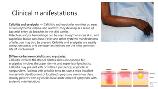 Cellulitis, erysipelas, abscess presentation | PPTX
