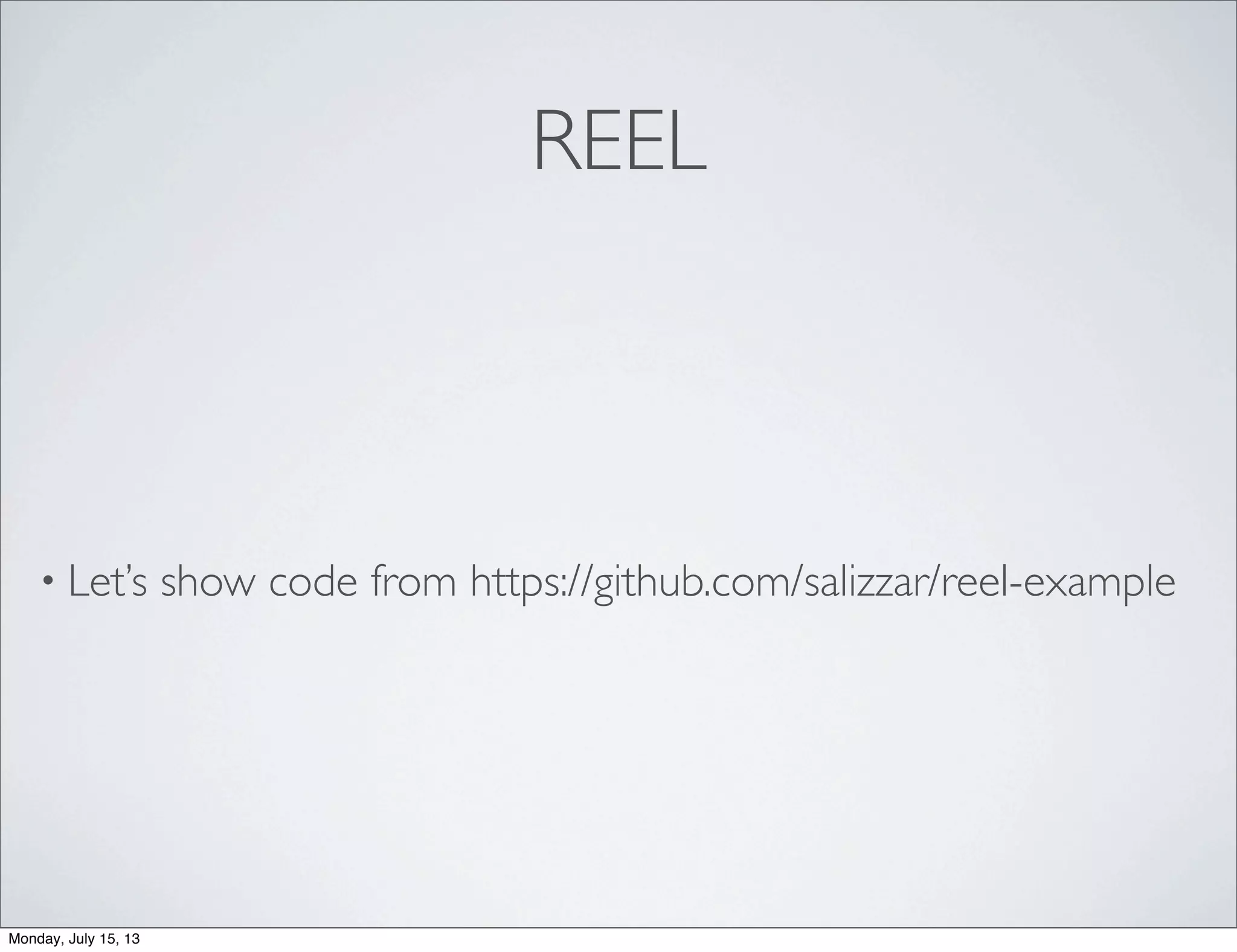Celluloid, Celluloid::IO and Friends | PPT