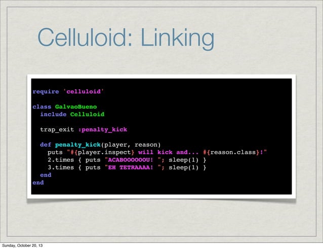 Celluloid - Beyond Sidekiq | PPT