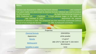 Cellulose | PPTX