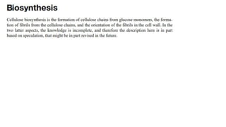 Cellulose | PPTX