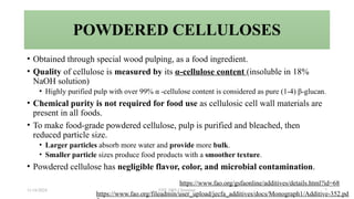 Cellulose and Cellulose Based Hydrocolloids.pptx