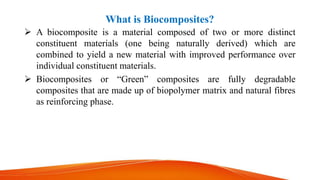 Cellulose based biocomposites | PPTX | Chemistry | Science