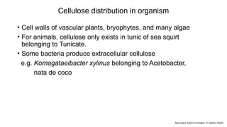 Cellulose and Nanofiber for foods and nutrients | PPTX