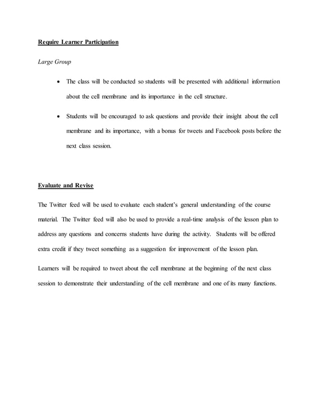 Cell unit plan day 4 | DOCX