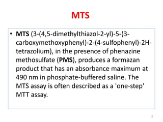 Cell viability assay | PPTX