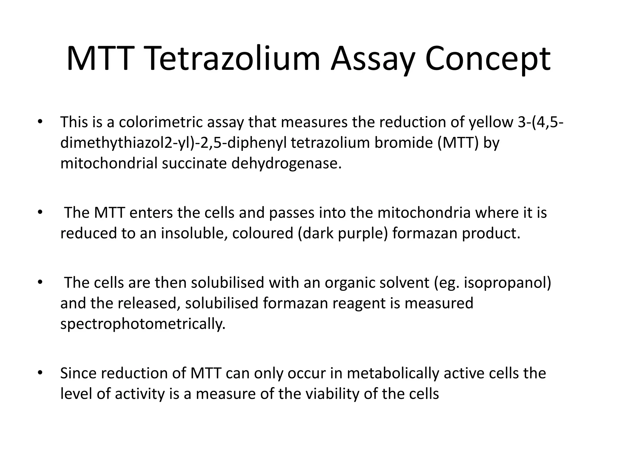 Cell viability assays | PPTX