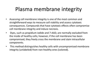 Cell viability assays | PPTX