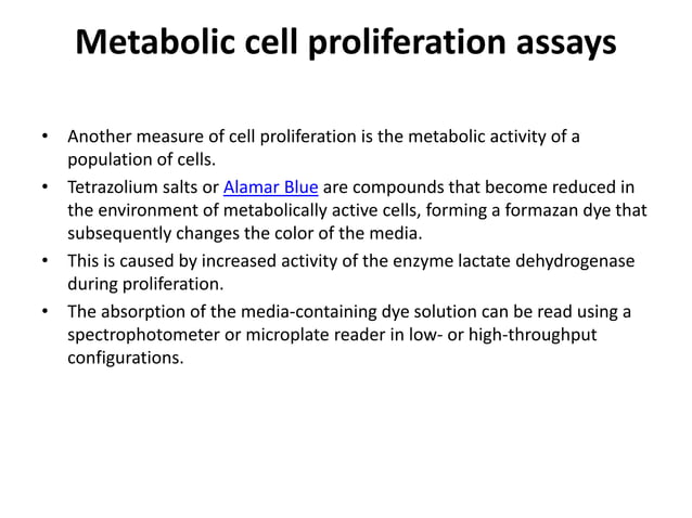 Cell viability assays | PPTX