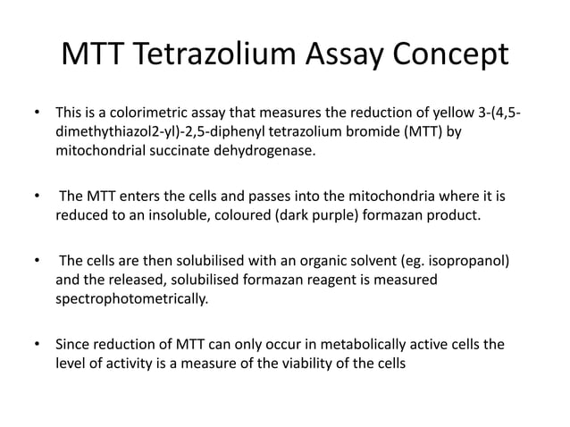 Cell viability assays | PPTX
