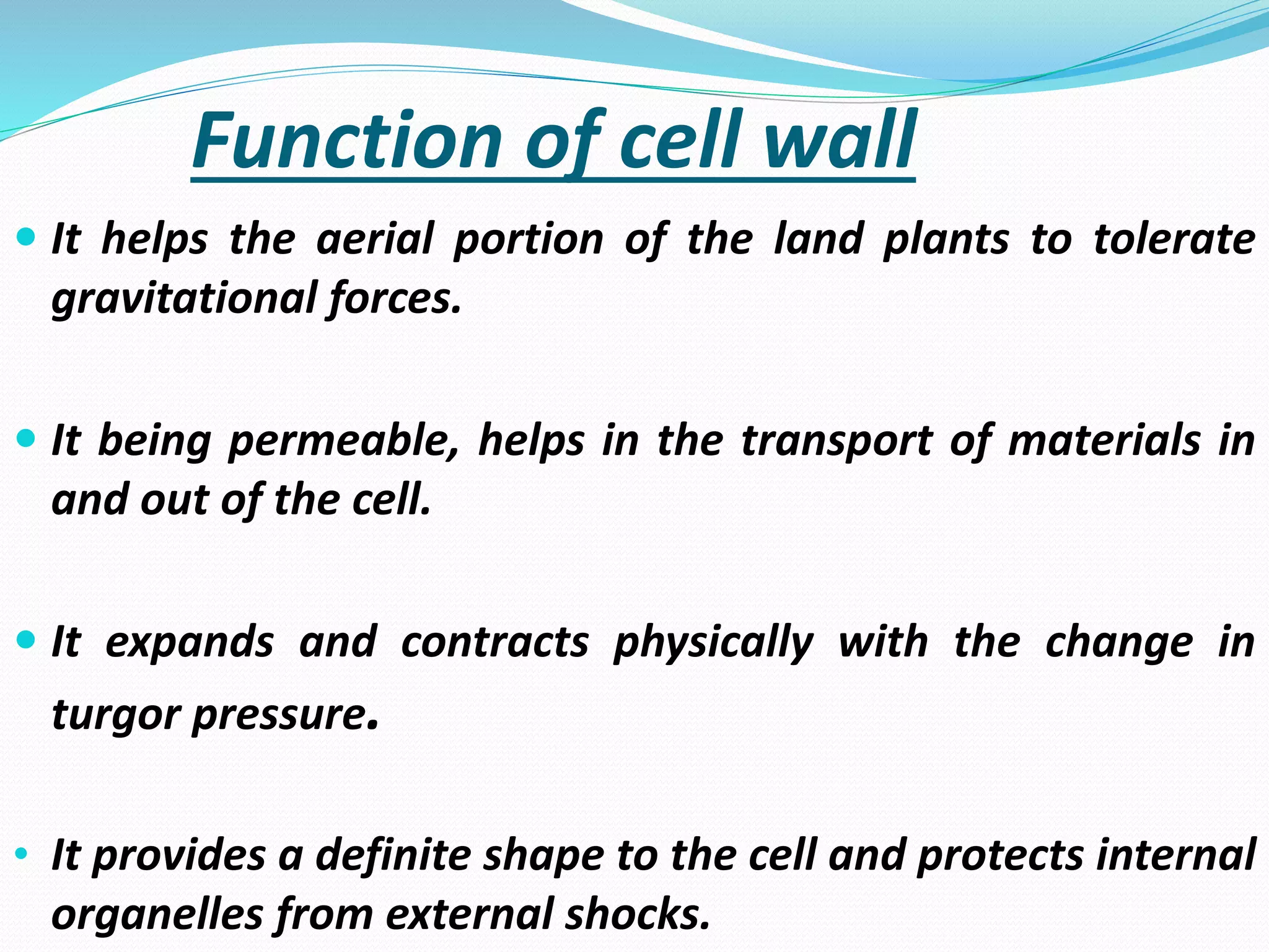 Cell wall | PPTX