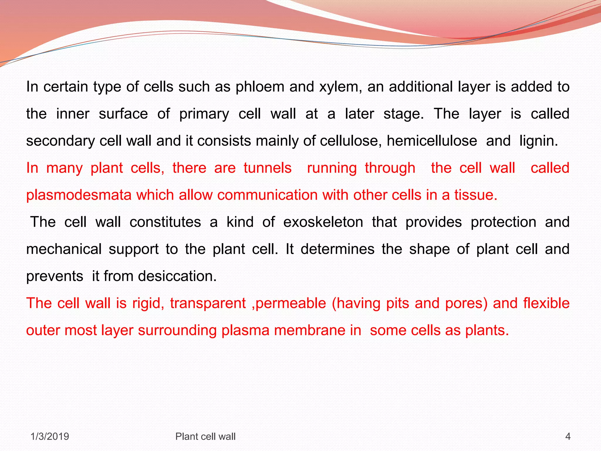 Cell wall | PPTX