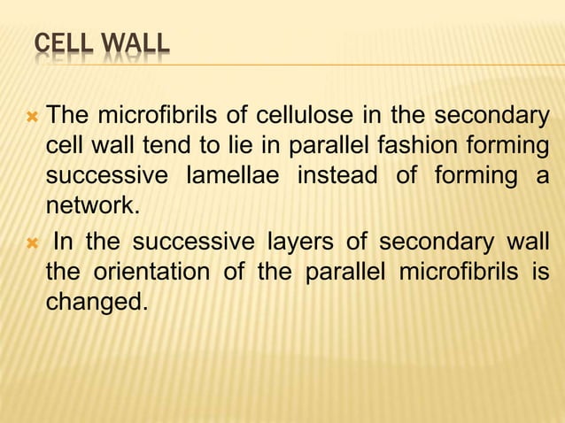 Cell wall structure and functions | PPTX | Chemistry | Science