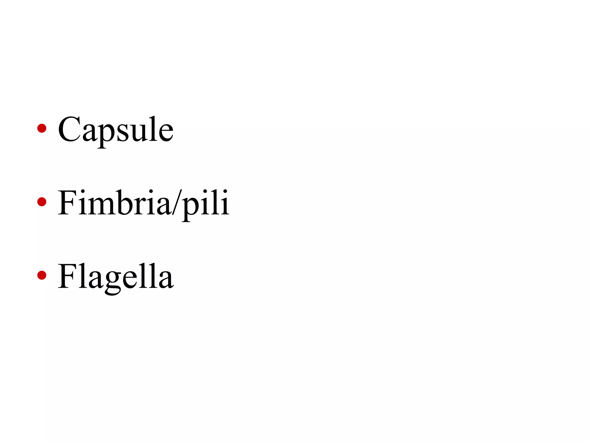 Cell wall appendages | PPTX