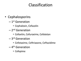 Cell wall inhibitors.pptx................ | PPT