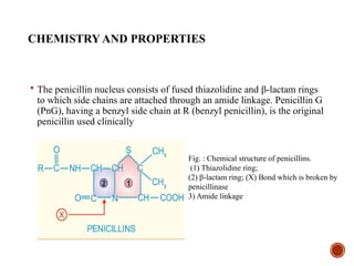 Cell wall inhibitors, Prsentations. with classification | PPTX