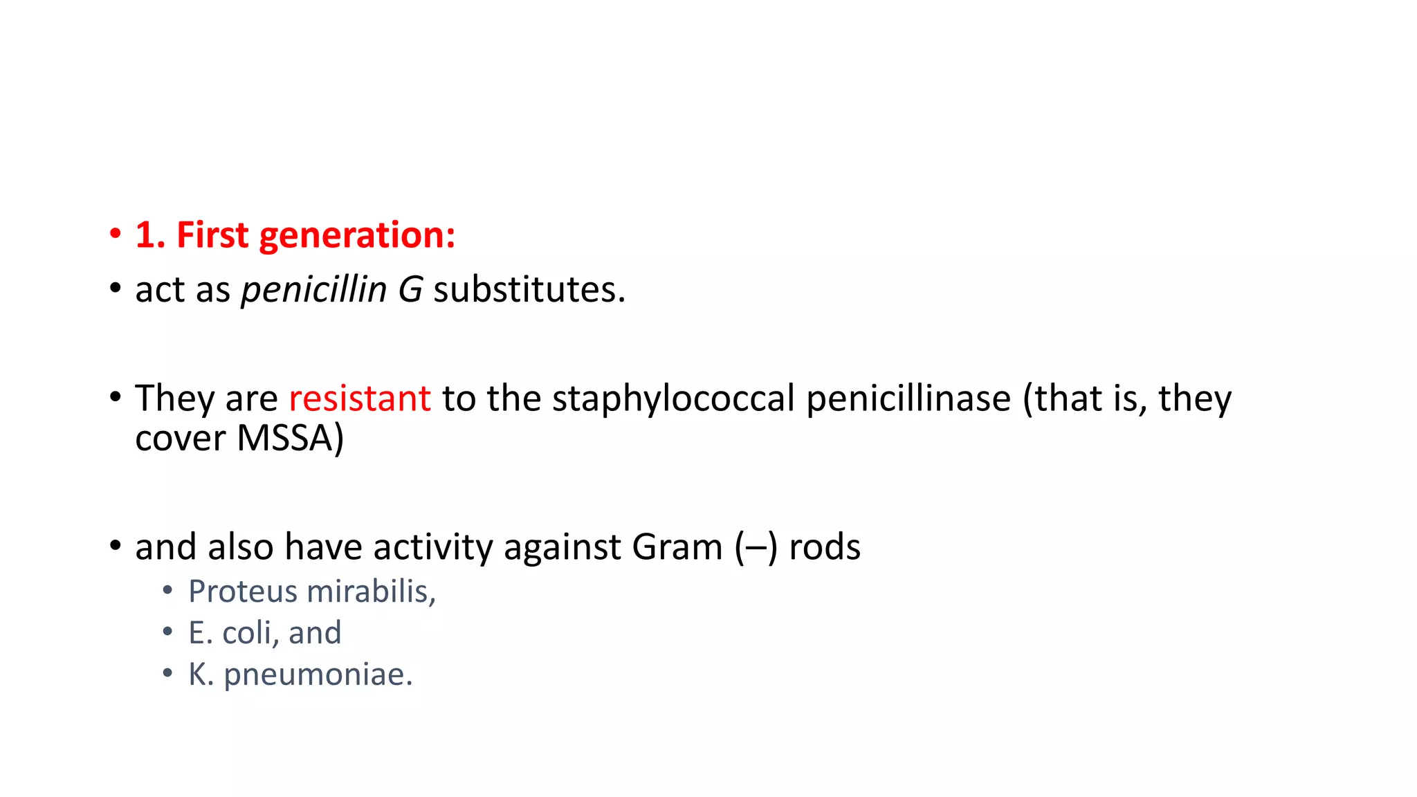 Pharmacology - Cell wall inhibitors 2 | PDF