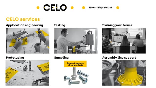 Short introduction of CELO Industrial Fasteners | PDF