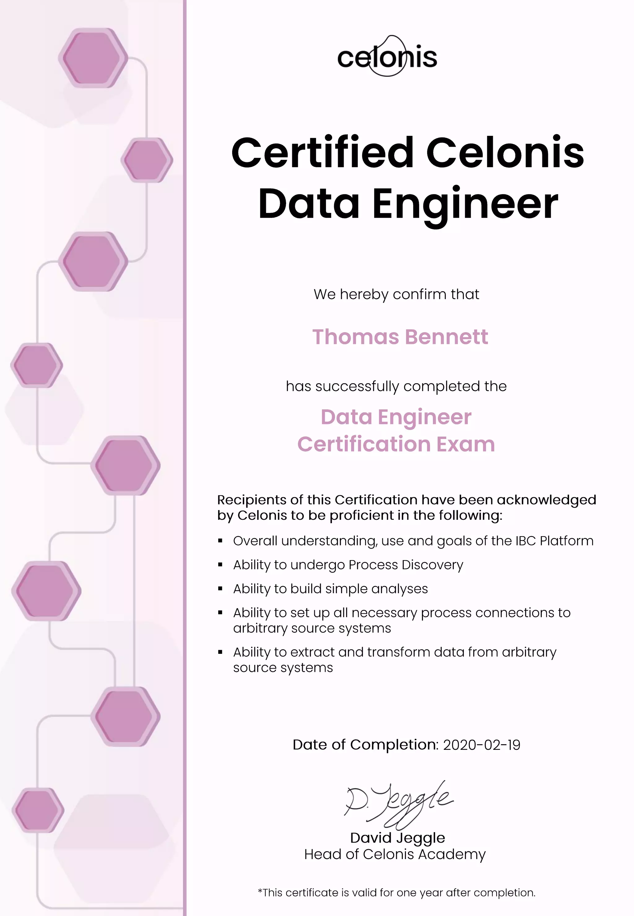 Celonis Data Engineer Certification | PDF