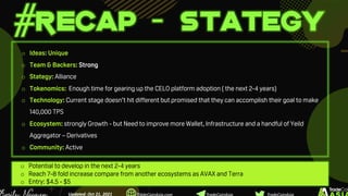 Celo's ecosystem analysis | PPT