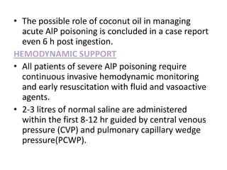 Celphos poisoning | PPTX