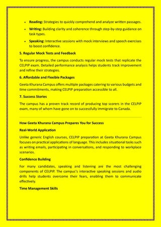 CELPIP Classes in Delhi A Gateway to Achieving Your Canadian Dream at Geeta Khurana Campus.pdf