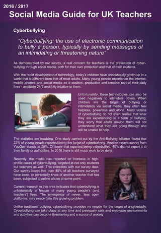 UK Social Media Guide for Teachers (2016) | PDF