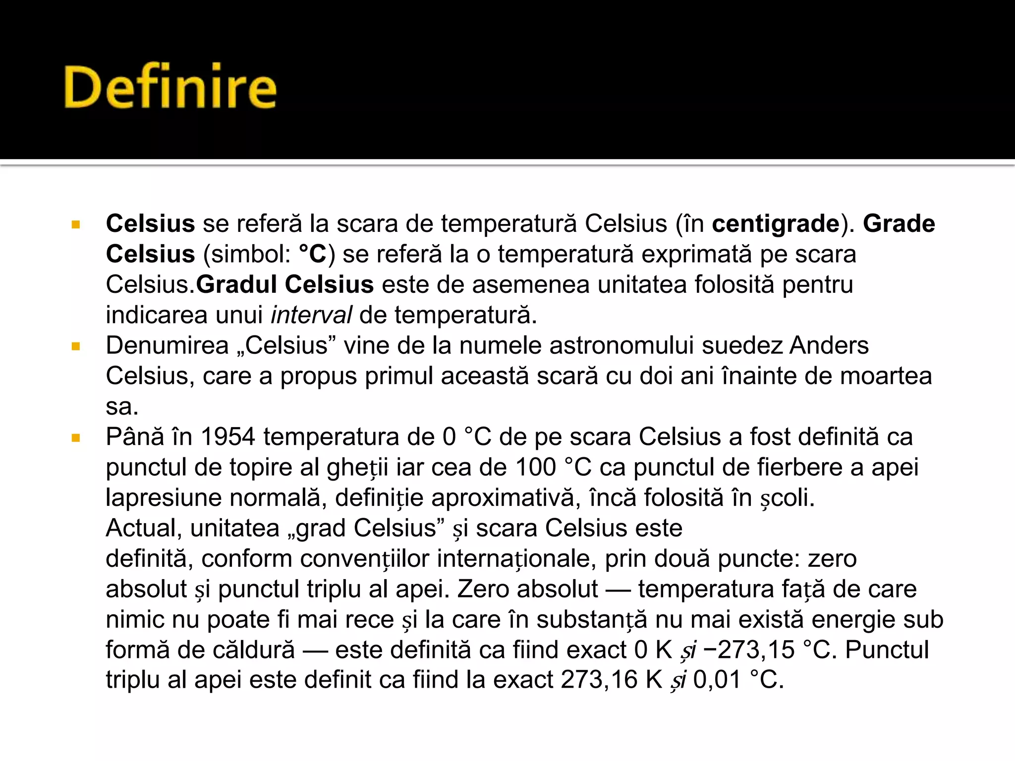 Celsius | PPTX
