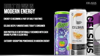 Celsius Energy Drink Presentation for CAGNY 2026 | PDF