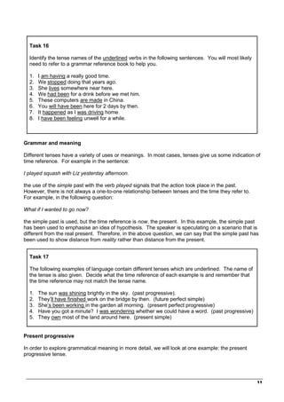 Celta task answers | PDF