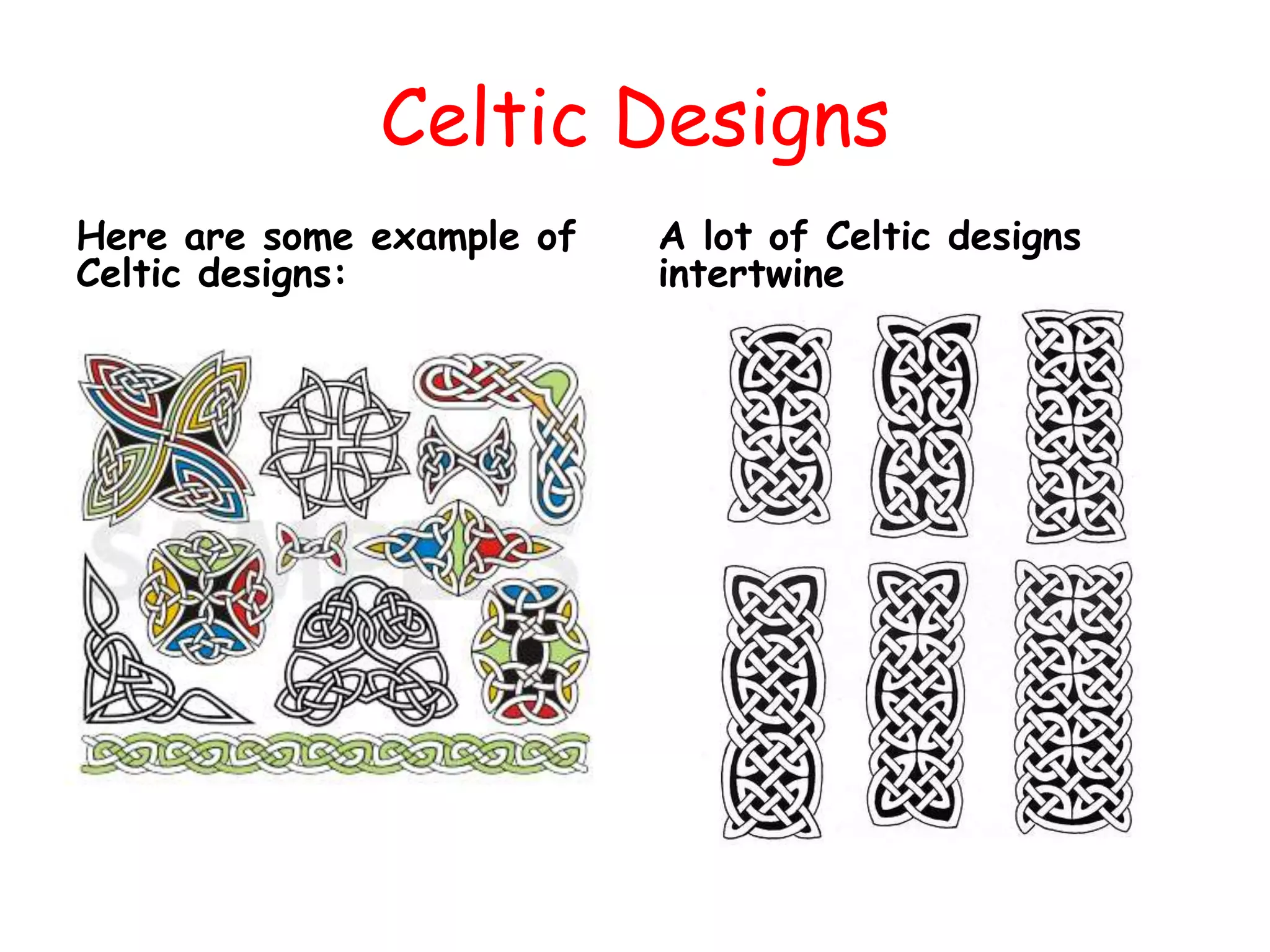 Celtic design powerpoint | PPTX