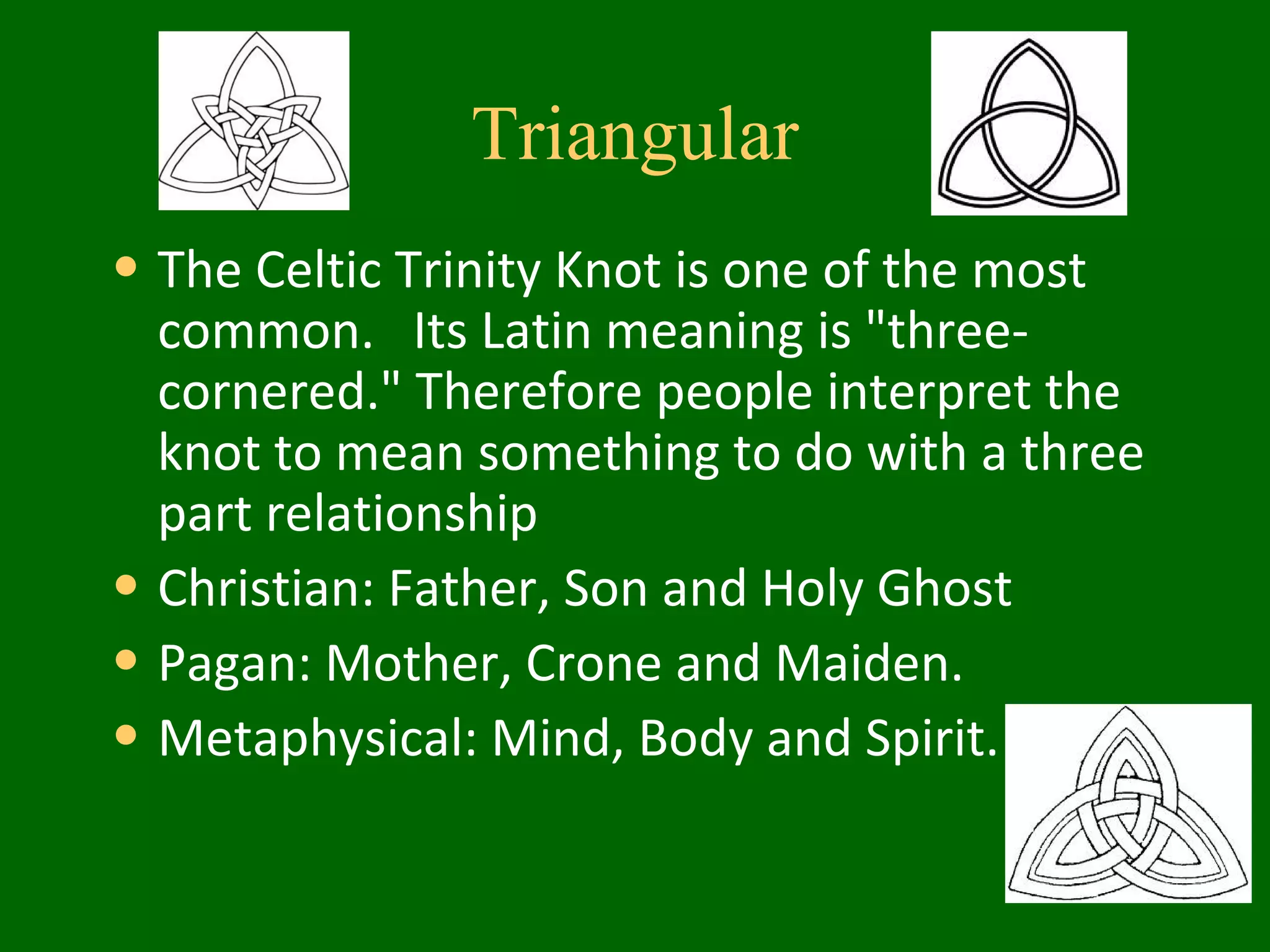 Celtic knots and copper repousse | PPT