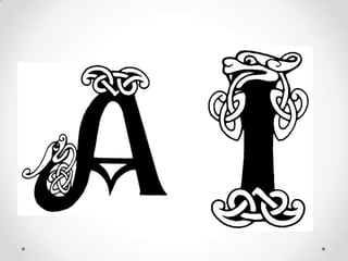 Celtic letters | PPTX