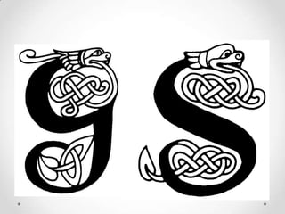 Celtic letters | PPTX