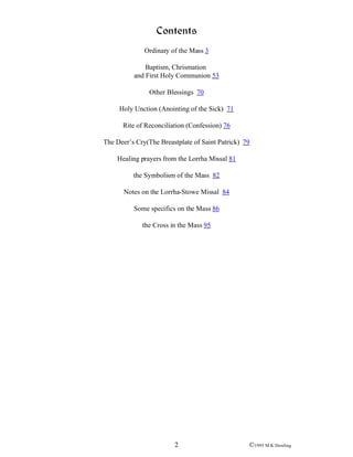 Celtic missal of stowe | PDF