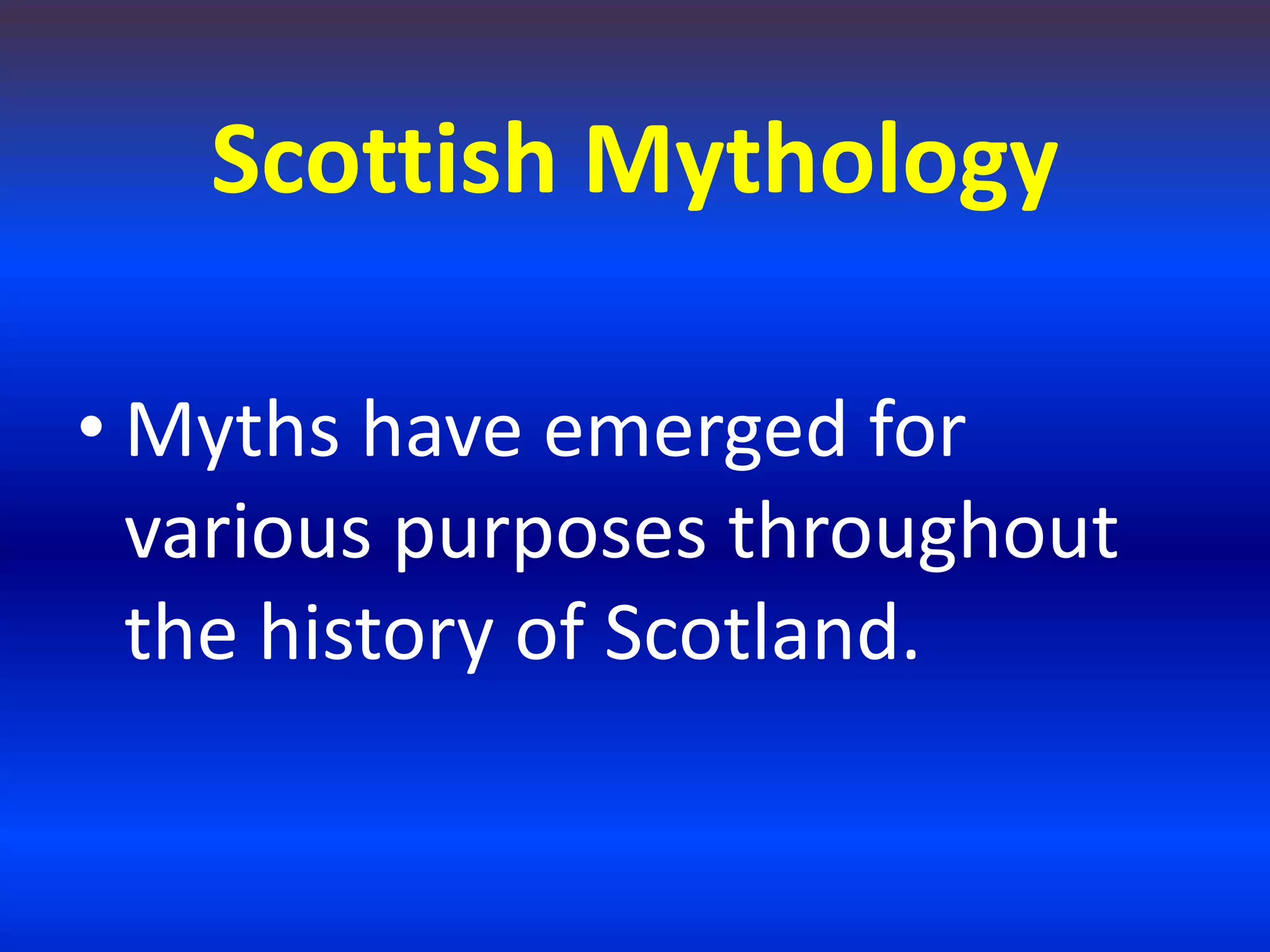 Celtic mythology | PPTX