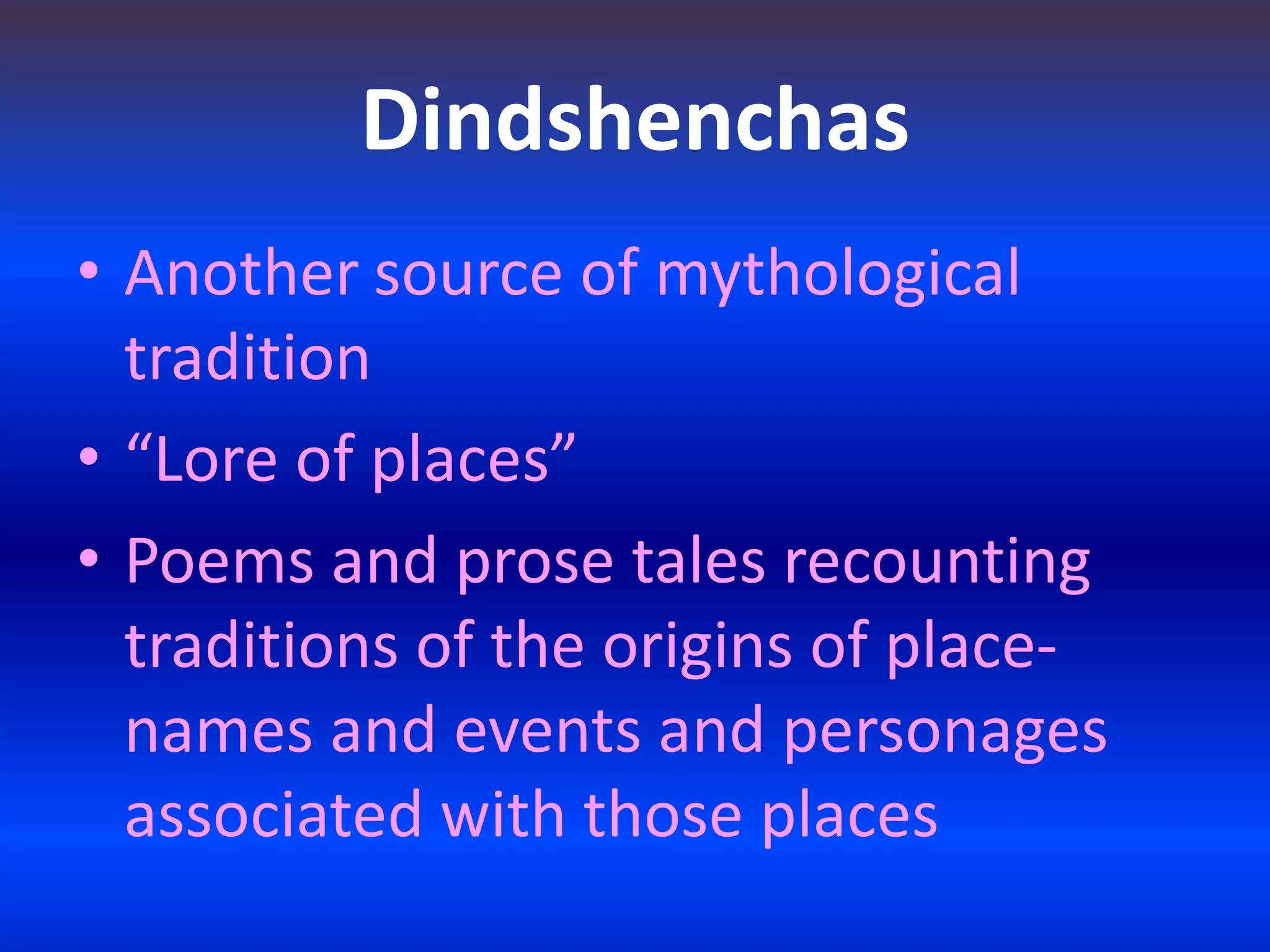 Celtic mythology | PPTX