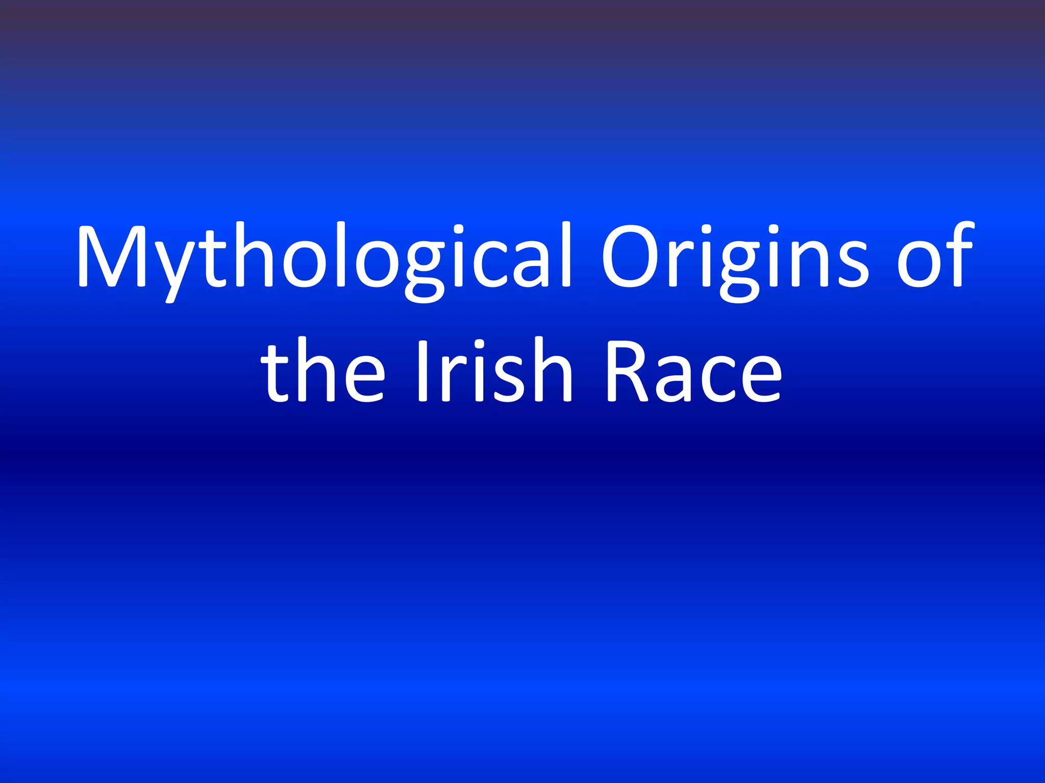 Celtic mythology | PPTX