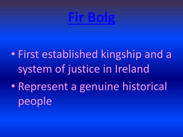 Celtic mythology | PPTX