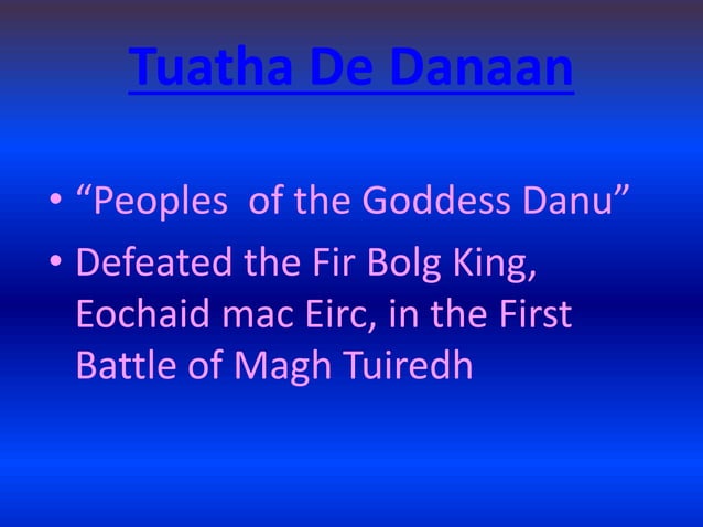 Celtic mythology | PPTX