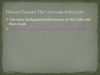 Celtic Mythology | PPT