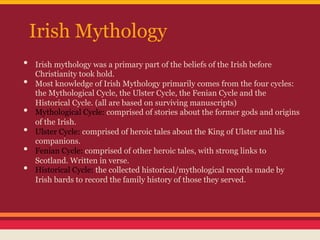 Celtic mythology yay | PPT